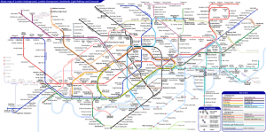Alternative New Tube Map With Separate Overground Services