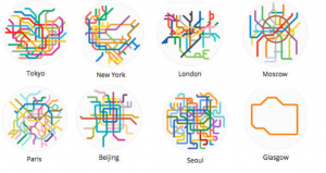 Mini Metros – 220 Shrunken & Simplified Transit System Maps
